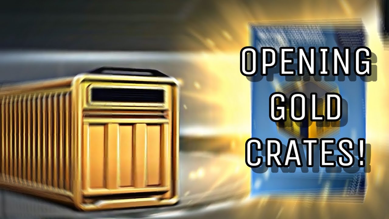 Opening Golden Crates Rebel Racing Youtube