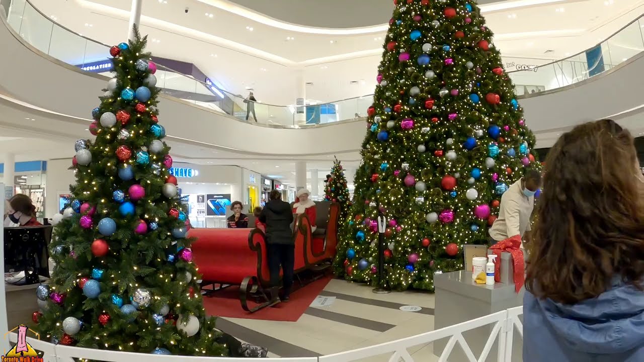 Upper Canada Mall Santa Claus Red Zone November 16 2020 Youtube