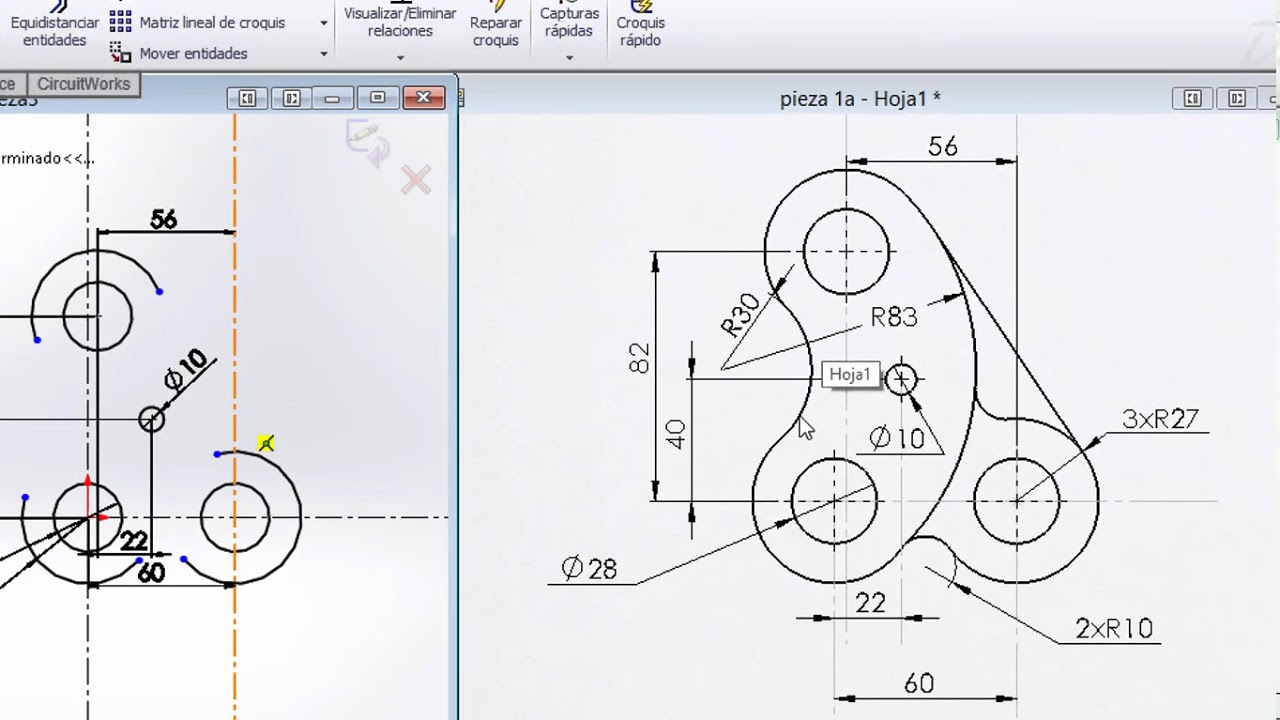 Tutorial Básico En Solidworks Principiantes Isométrico 10 Manejo De