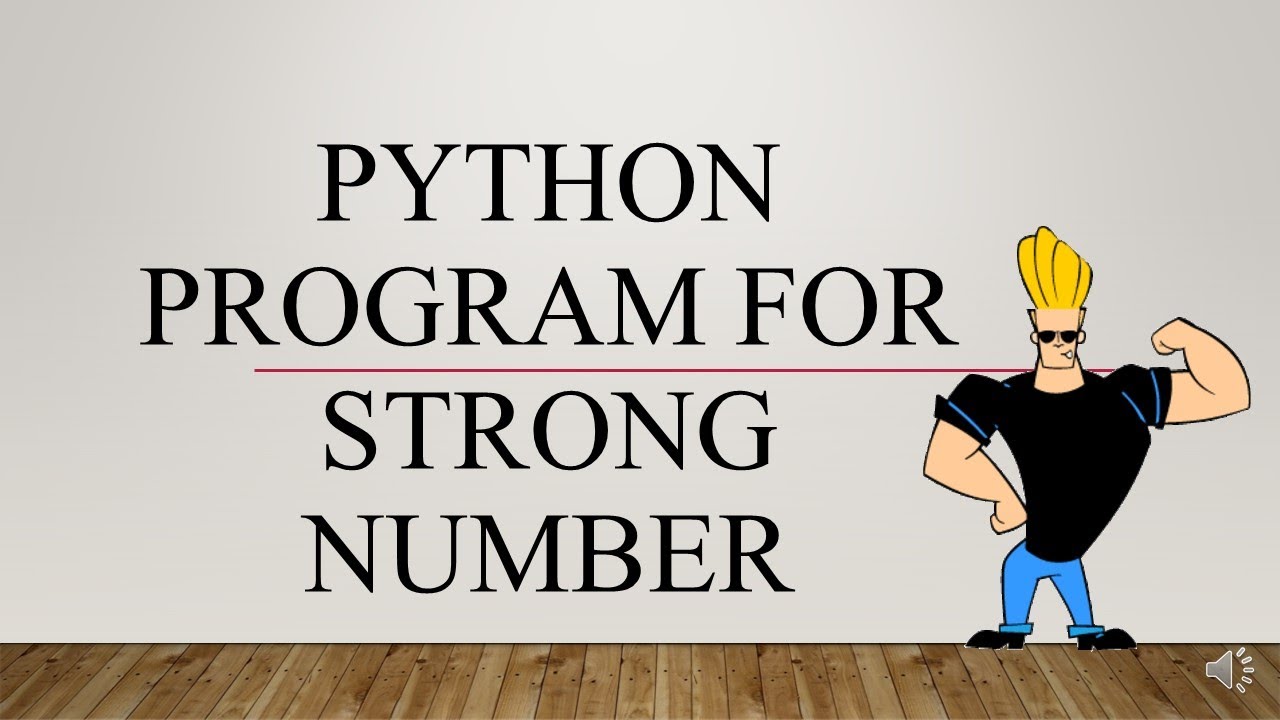 Strong Number Basic Programming Youtube