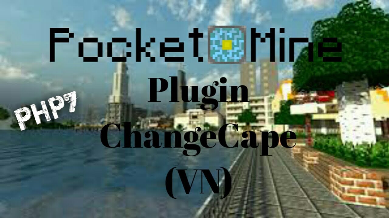 Pocketmine Plugin Skin Changecape Php7 Tutorial Youtube