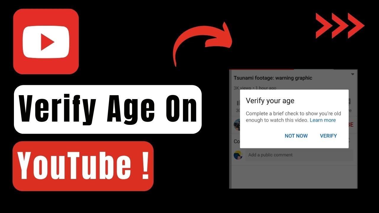 How To Verify Age On Youtube Youtube