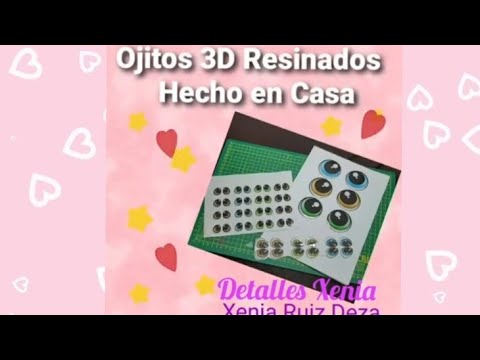 Ojitos 3d Resinados Hecho En Casa Resinart Ideas