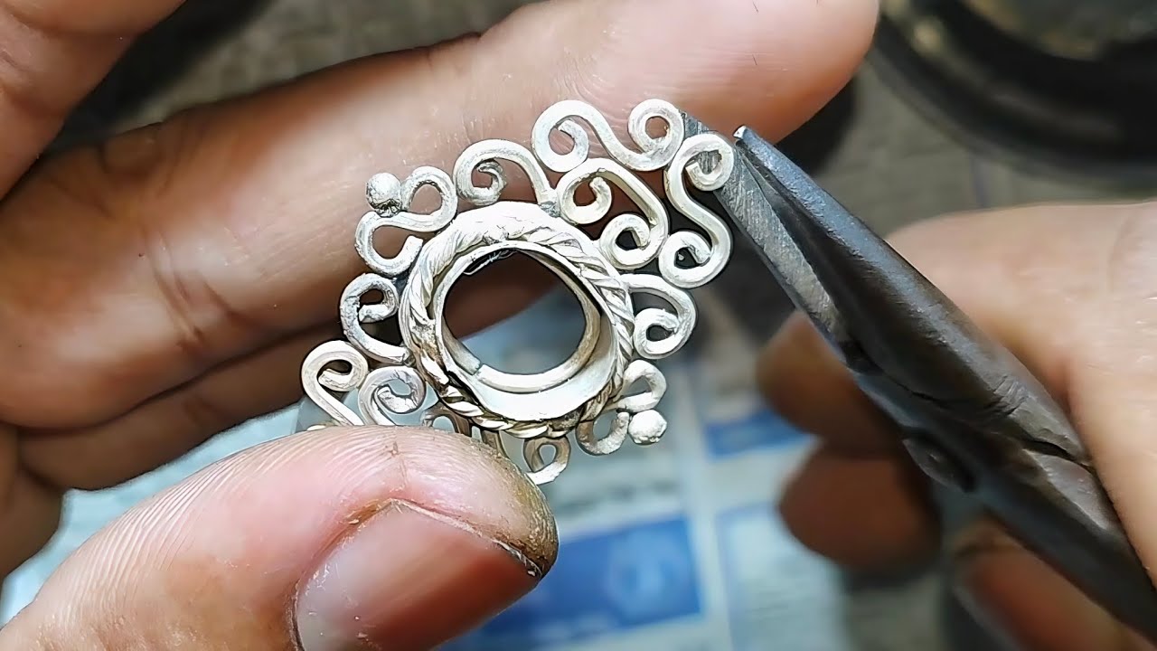 Handmade Silver Ring Silver Ring Making Tutorial Youtube