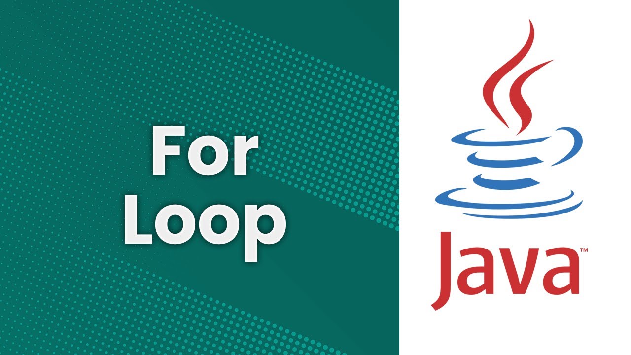 For Loop Java Tutorial Youtube