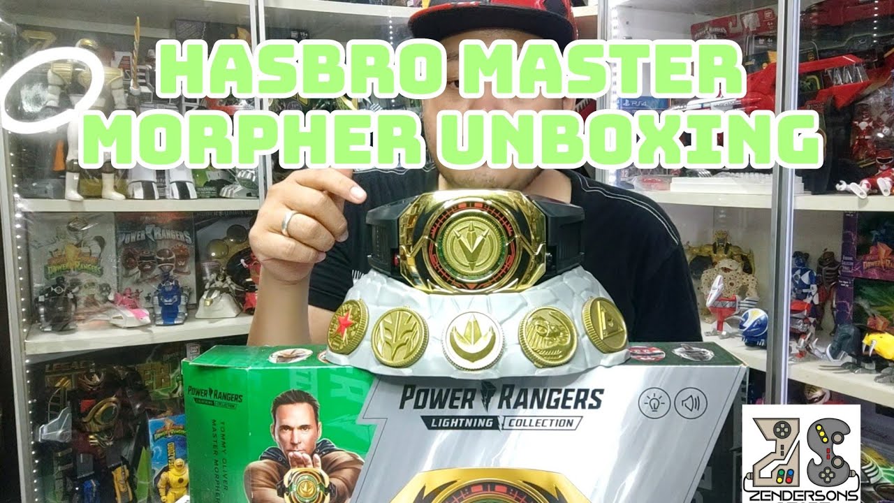 Hasbro Lightning Collection Tommy Oliver Master Morpher Unboxing