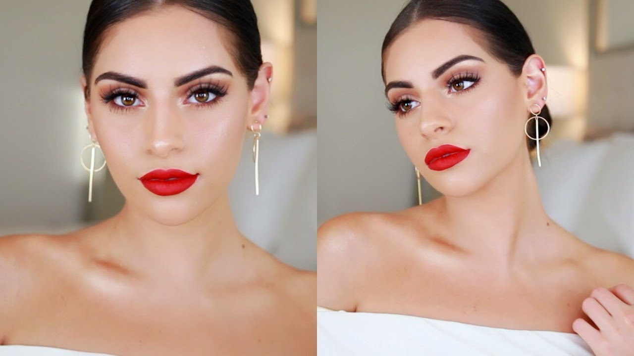 Red Lipstick Makeup Look Tutorial Lipstutorial Org