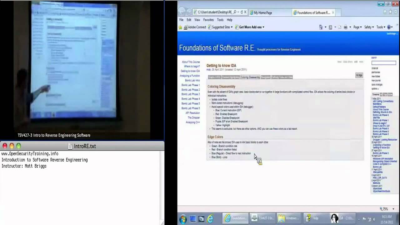 Day 1 Part 1 Intro To Software Re Reverse Engineering Youtube