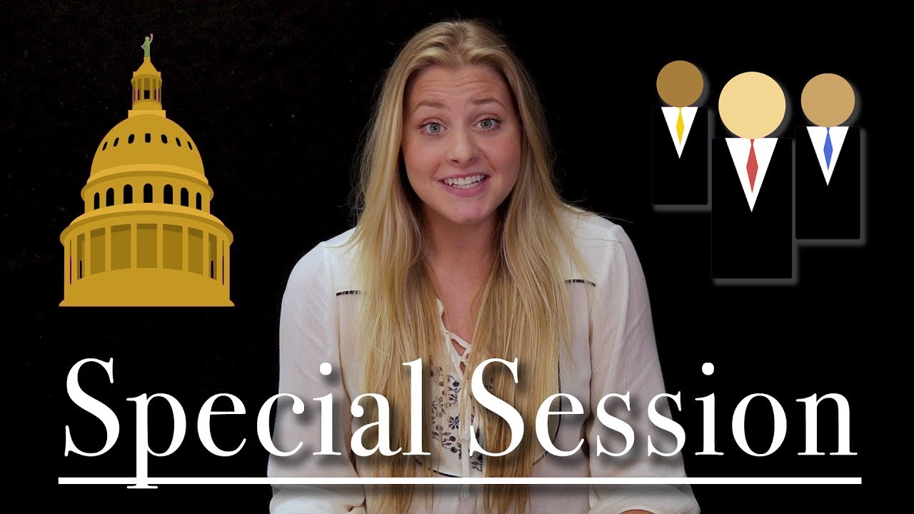 Texas Special Session Youtube