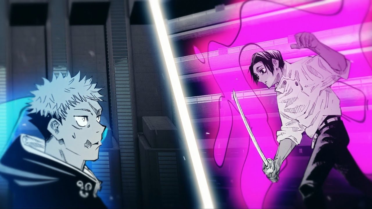 Yuta Vs Yuji Jujutsu Kaisen Manga Animation Youtube