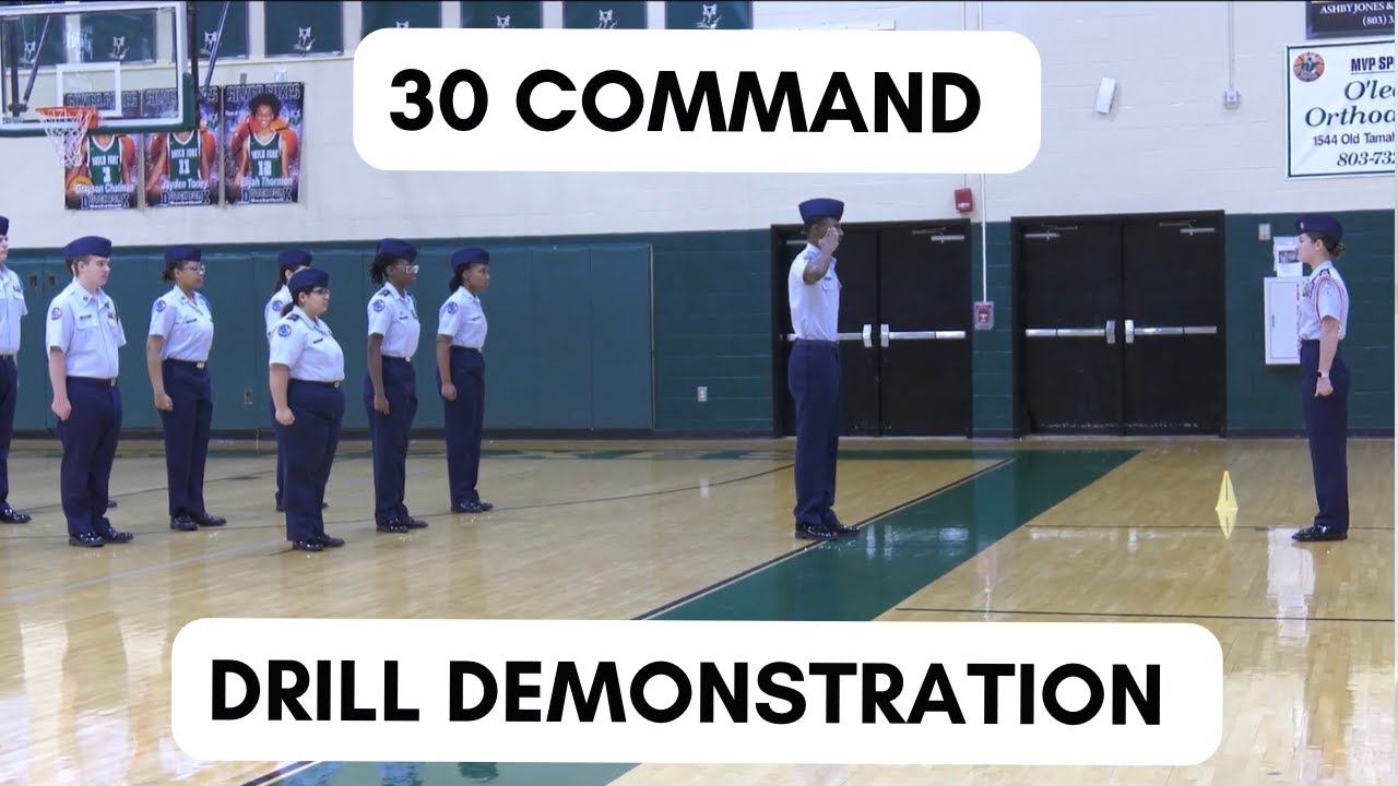 30 Command Drill Demonstation Youtube