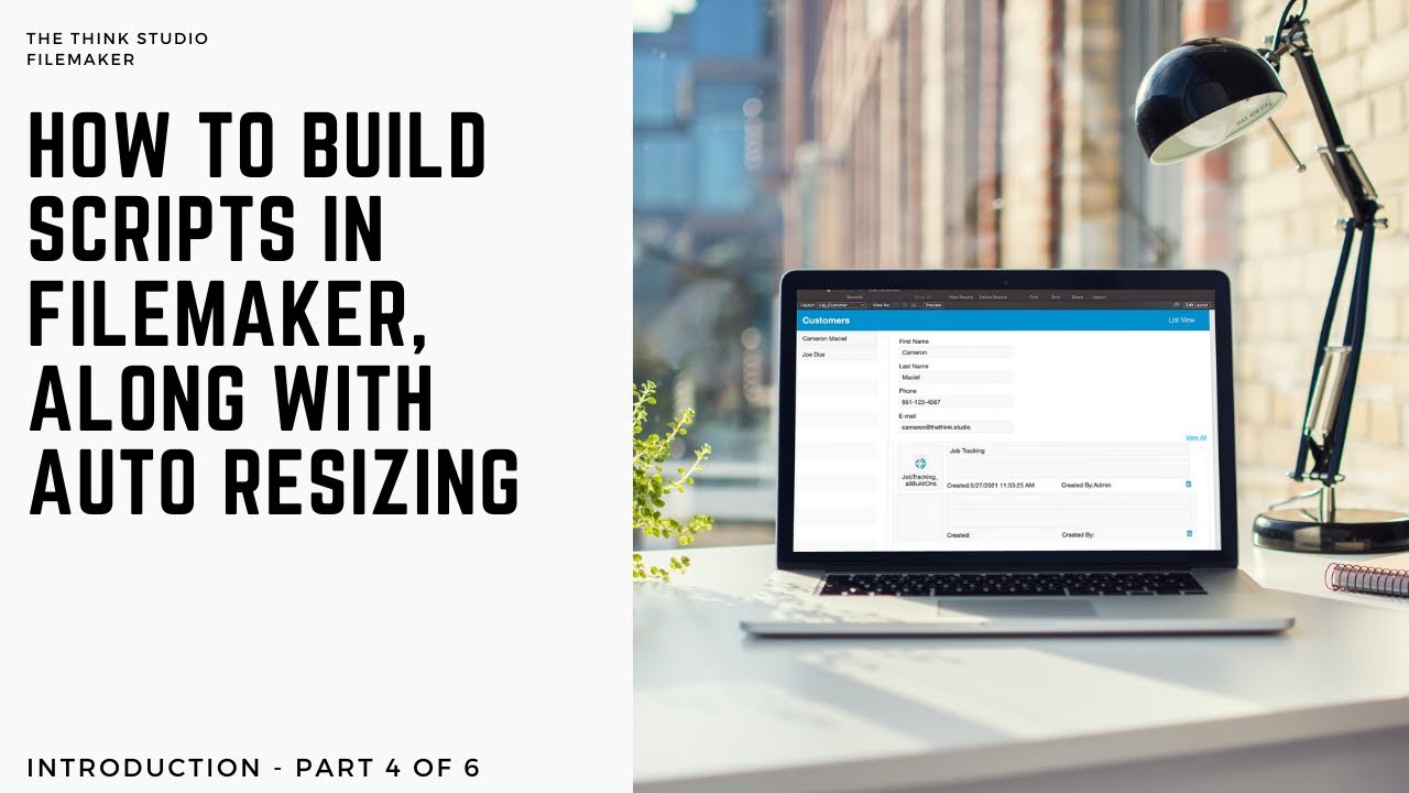 How To Build Filemaker Scripts And Auto Position Objects Part 5