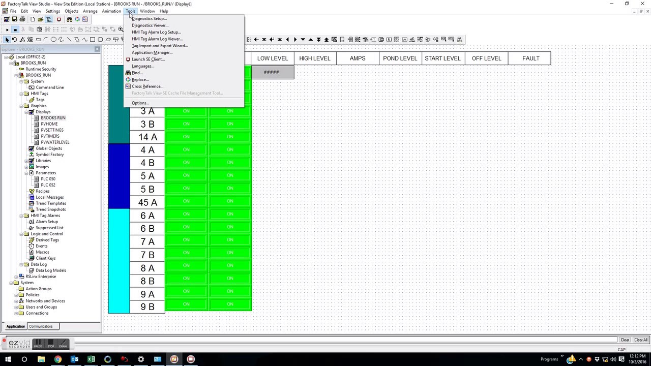 Factorytalk View Studio Tutorial Sasstage