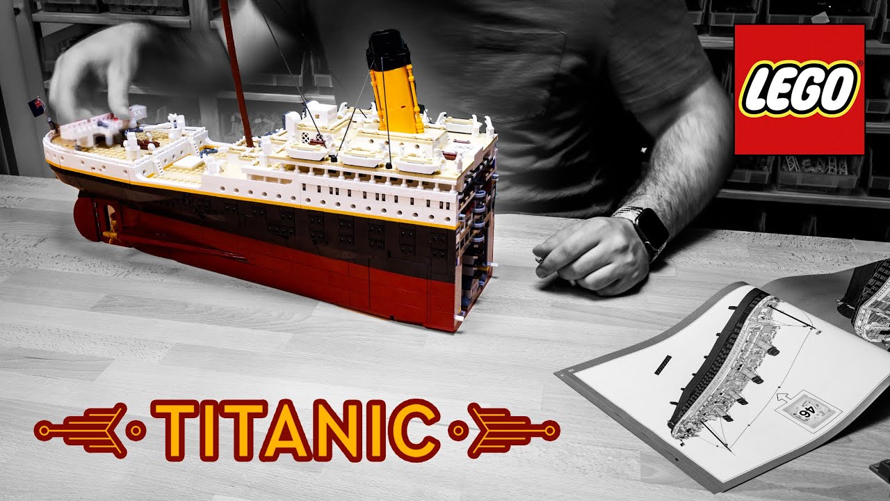 Building The Lego Titanic In 10 Minutes Youtube