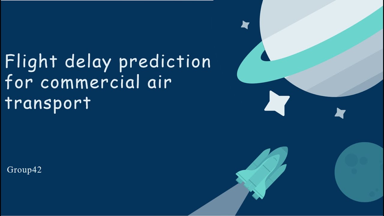 Machine Learning To Predict Flight Delay Youtube