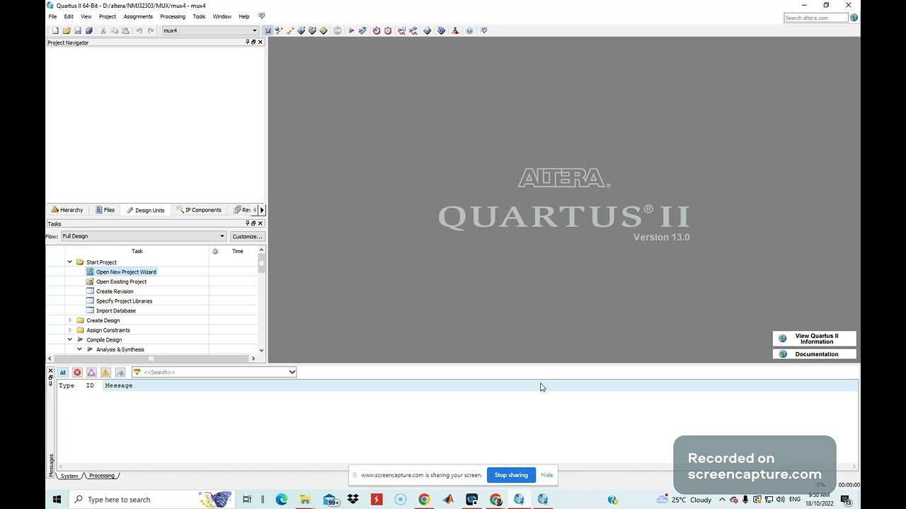 Intro To Quartus Ii Youtube