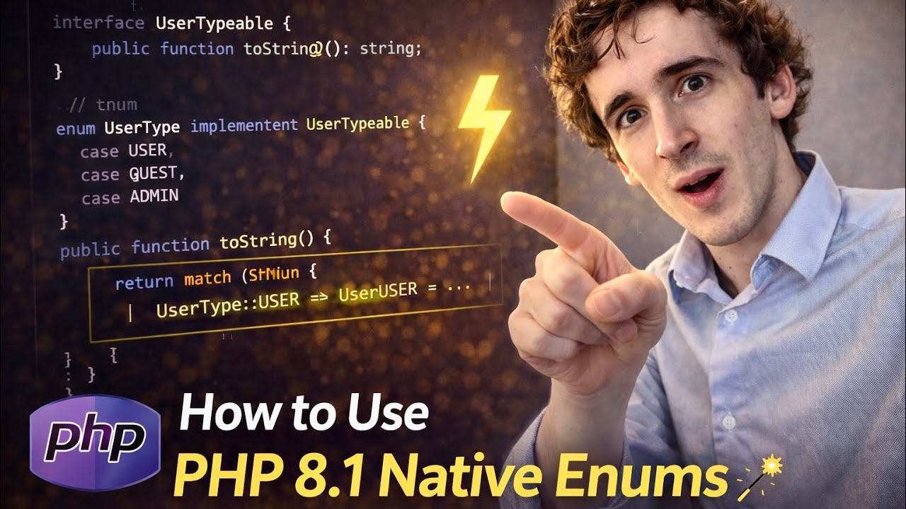 How To Use The Php 8 1 Native Enums Youtube