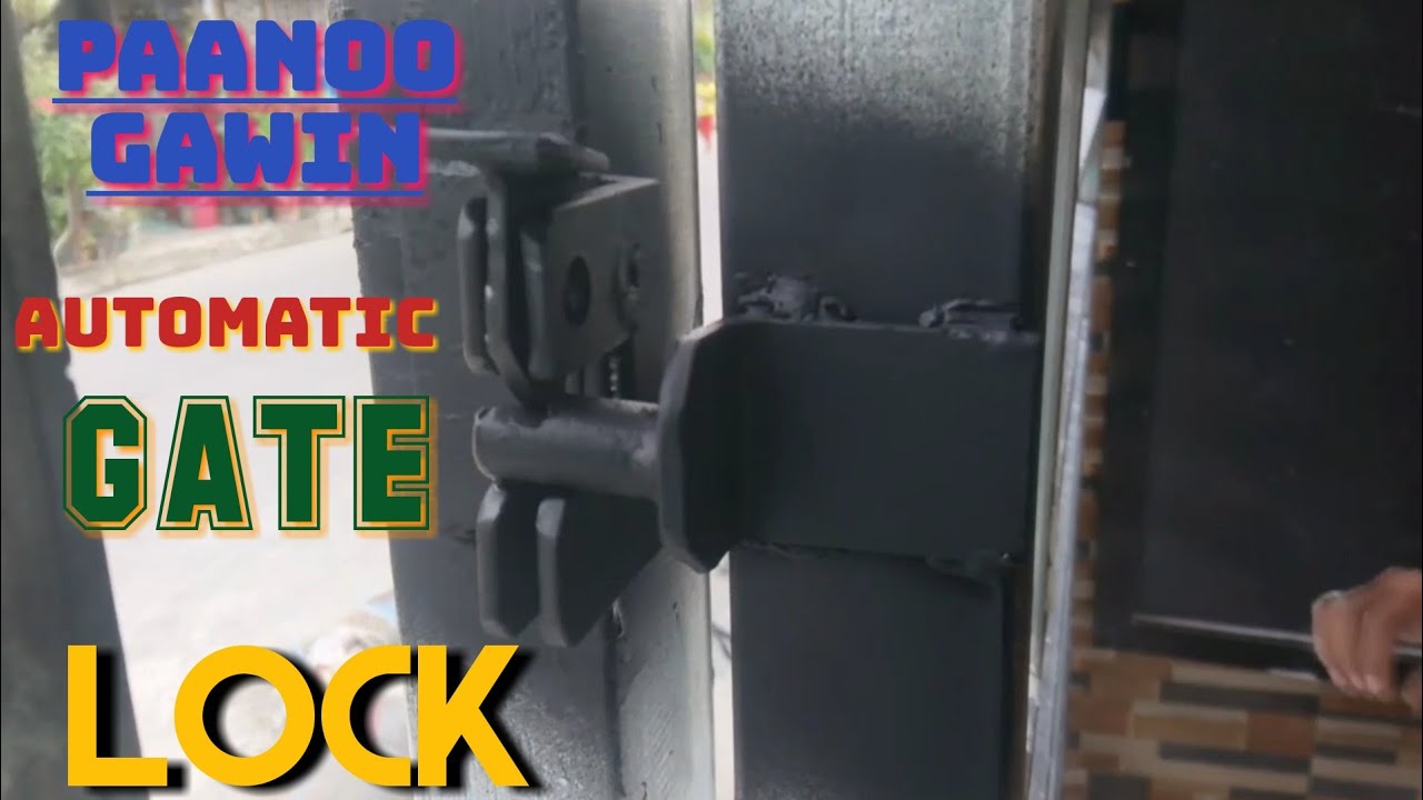 Types Of Automatic Gate Lock At Ted Hayes Blog
