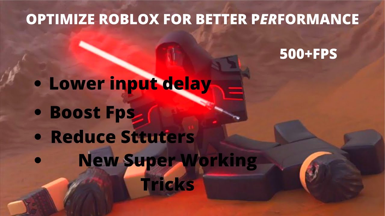 Optimize Roblox For Better Performance Part 1 Youtube