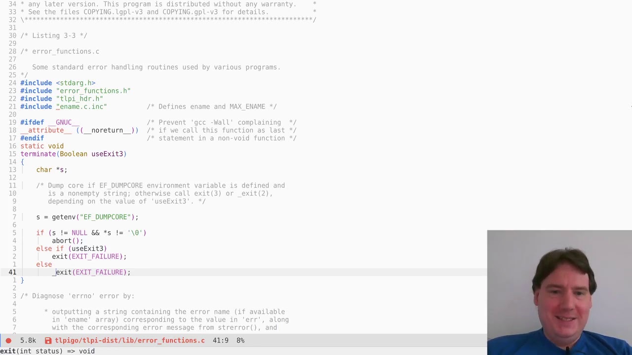 Linux Programming Interface With Golang 1 Chapter 3 Errors Chapter