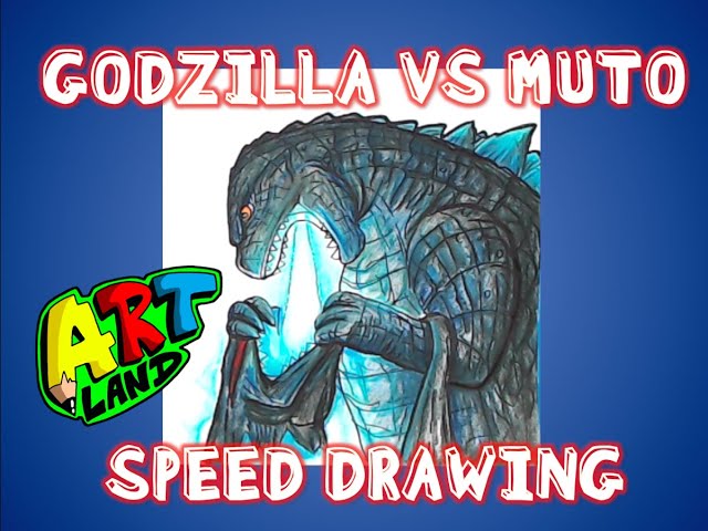 Godzilla 2022 Godzilla Vs Muto Drawing