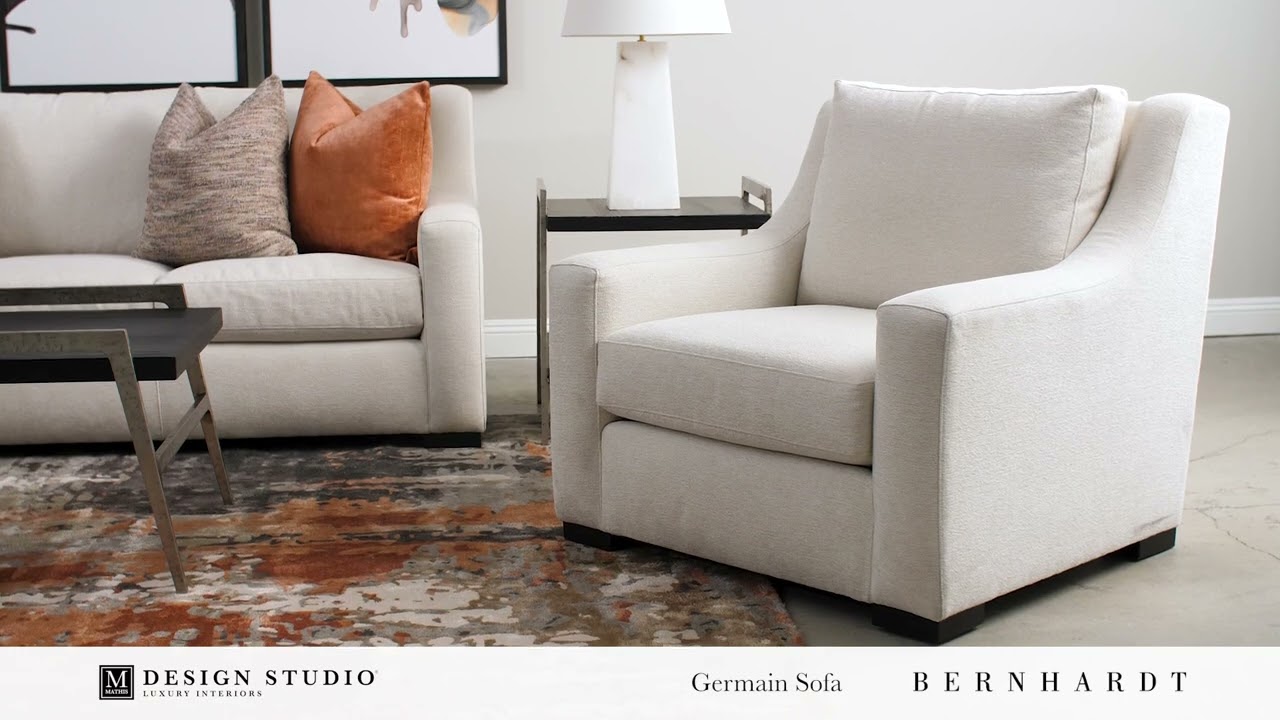 Bernhardt Germain Leather Sofa Reviews Baci Living Room