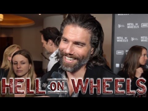 Hell On Wheels Season 1 Premiere Cast Interviews Youtube