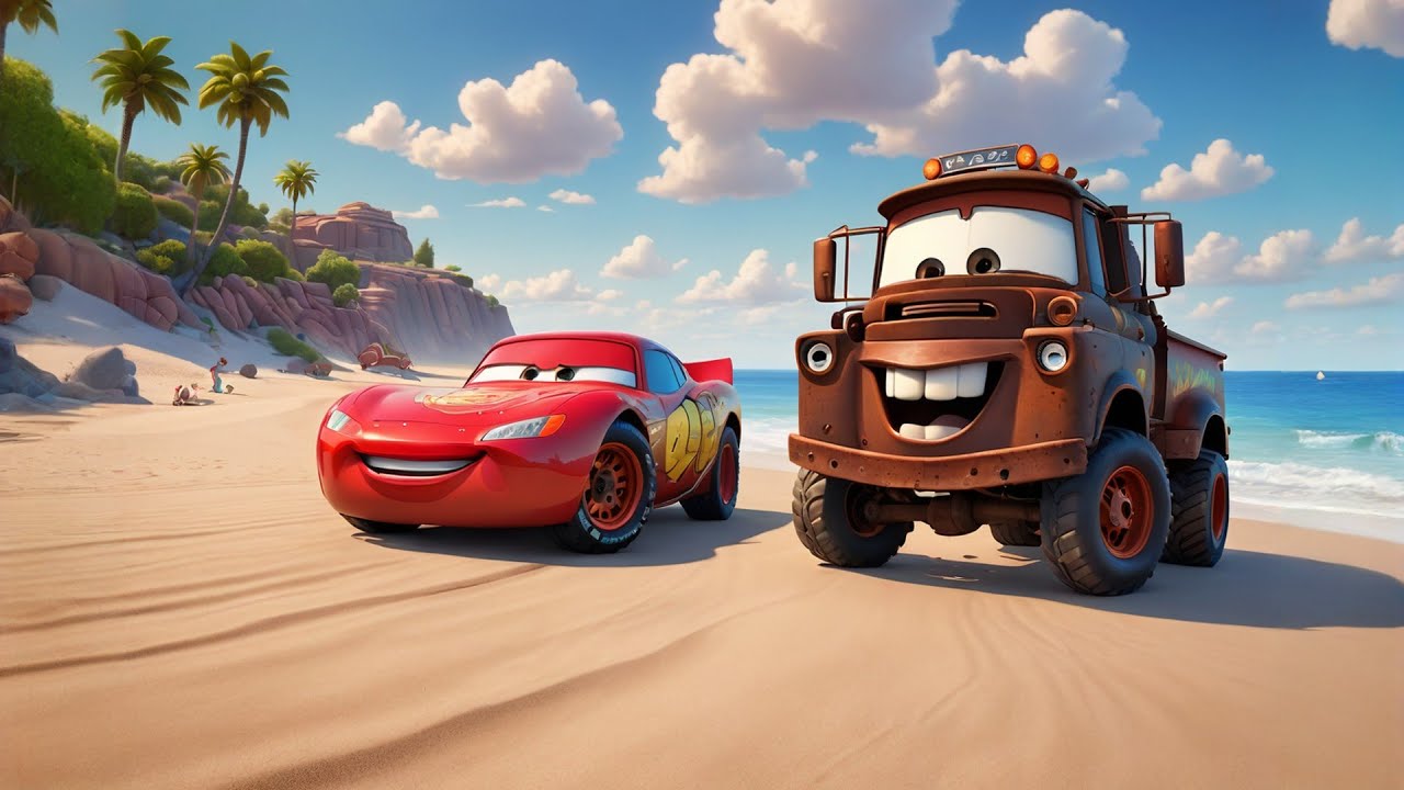 Rayo Mcqueen Y Su Amigo Mate En Busca De Lugares M бgicosтъбёяъш Cuentos