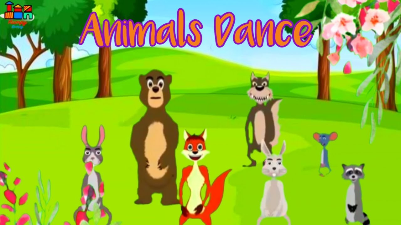 Animals Dance Song Dancing Animals Youtube