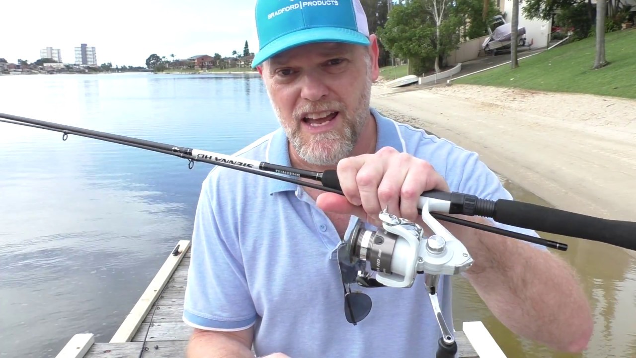 How To Set Up New Fishing Rod Youtube