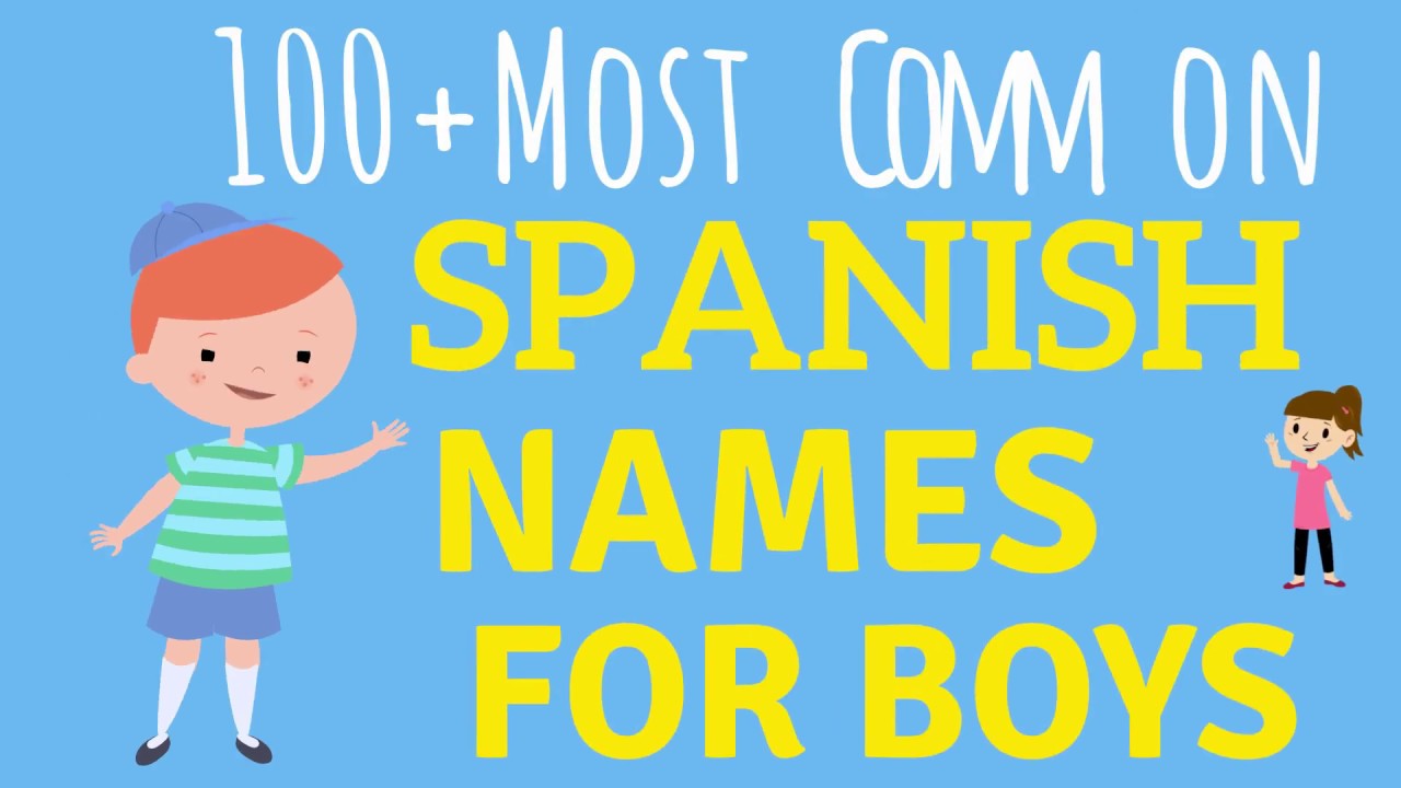 Boys Names In Spanish At Eric Mullins Blog