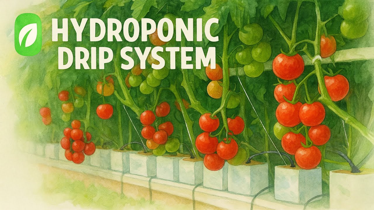 Mastering Hydroponic Drip Systems Everything You Need To Know Youtube