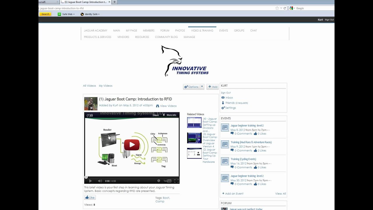 Training Video Primer Youtube