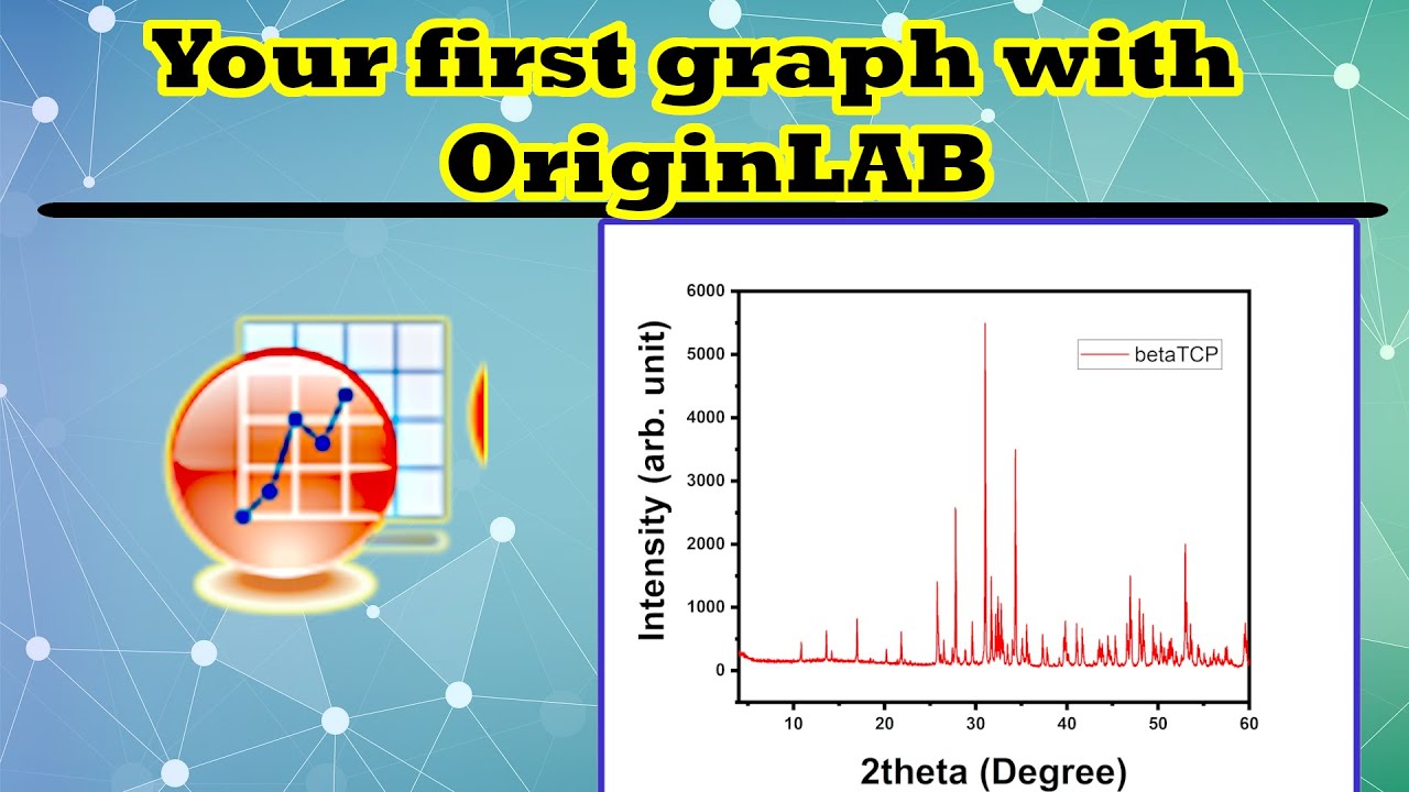 Your First Graph Originlab Tutorial 01 Youtube