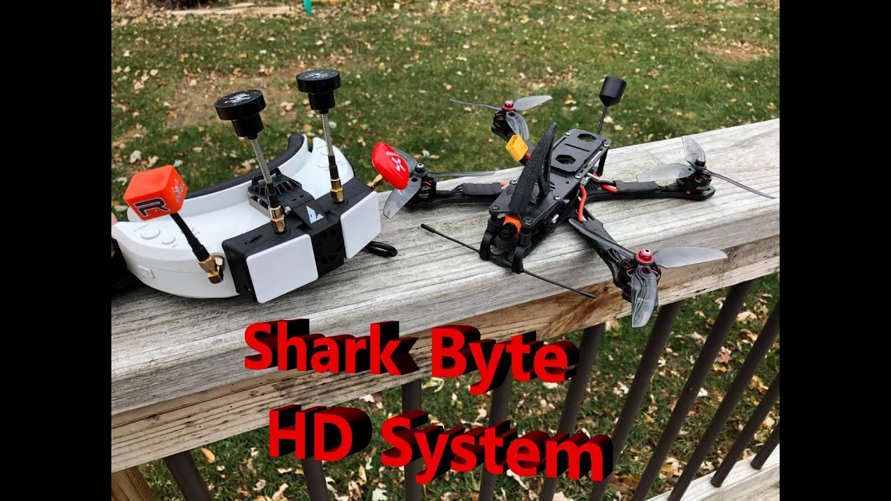 Fatshark Shark Byte On Skyzone Oled Goggles Overview Flight Footage