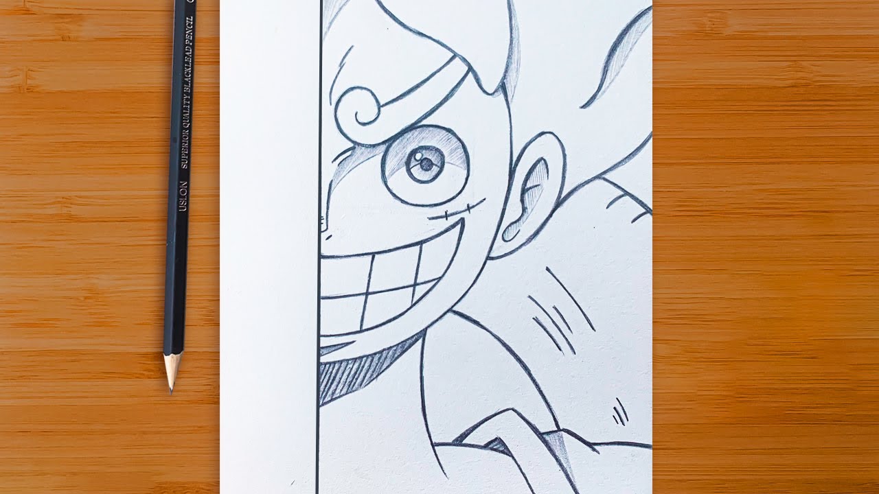 Cã Mo Dibujar A Luffy Gear 5 âš Paso A Paso Para Principiantes Lento Y