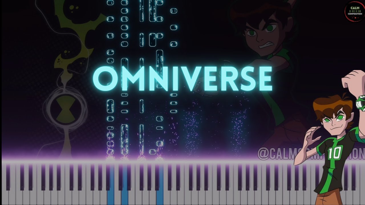 Ben 10 Omniverse Theme Piano Calm Composition Youtube