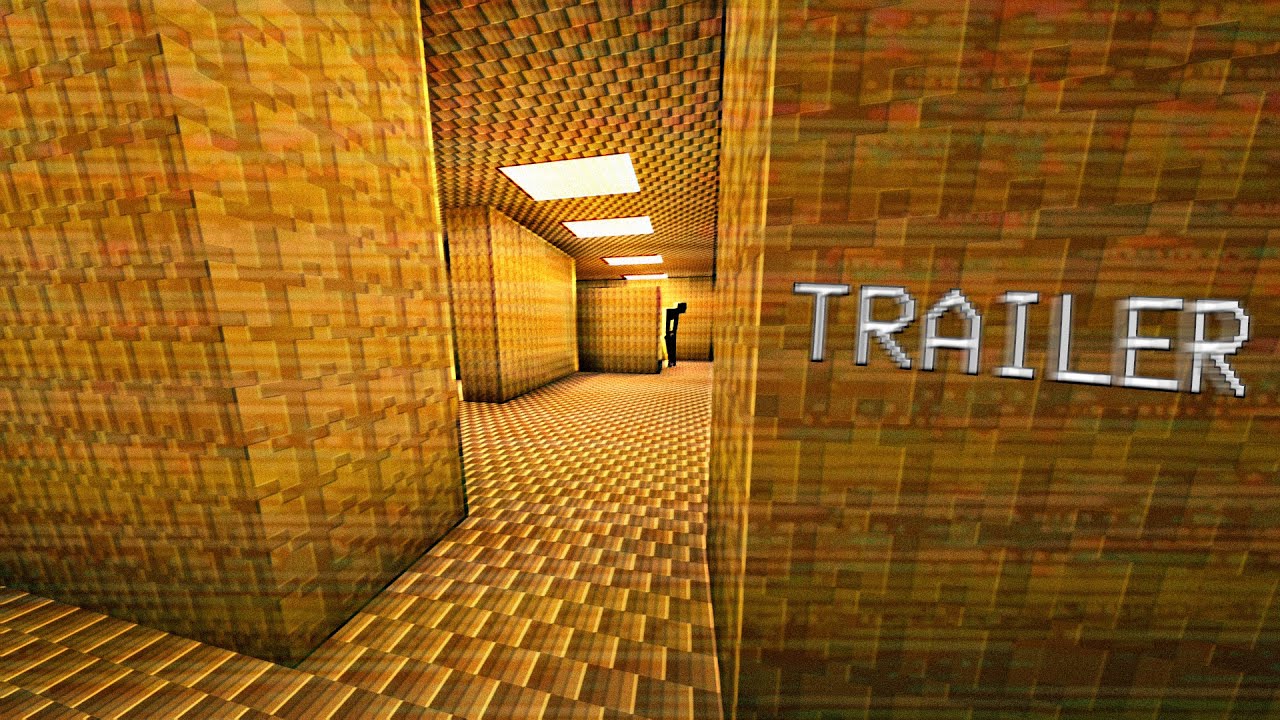 Backrooms Trailer In Minecraft Youtube