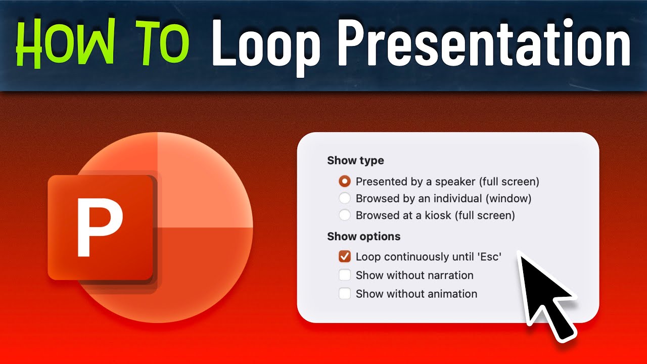 How To Loop A Slideshow In Powerpoint Solved Youtube