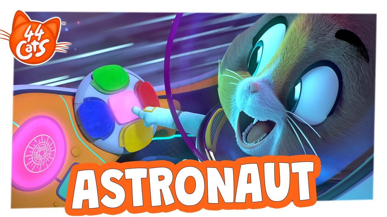 44 Cats Learn Professions Cosmo The Astronaut Cat Youtube