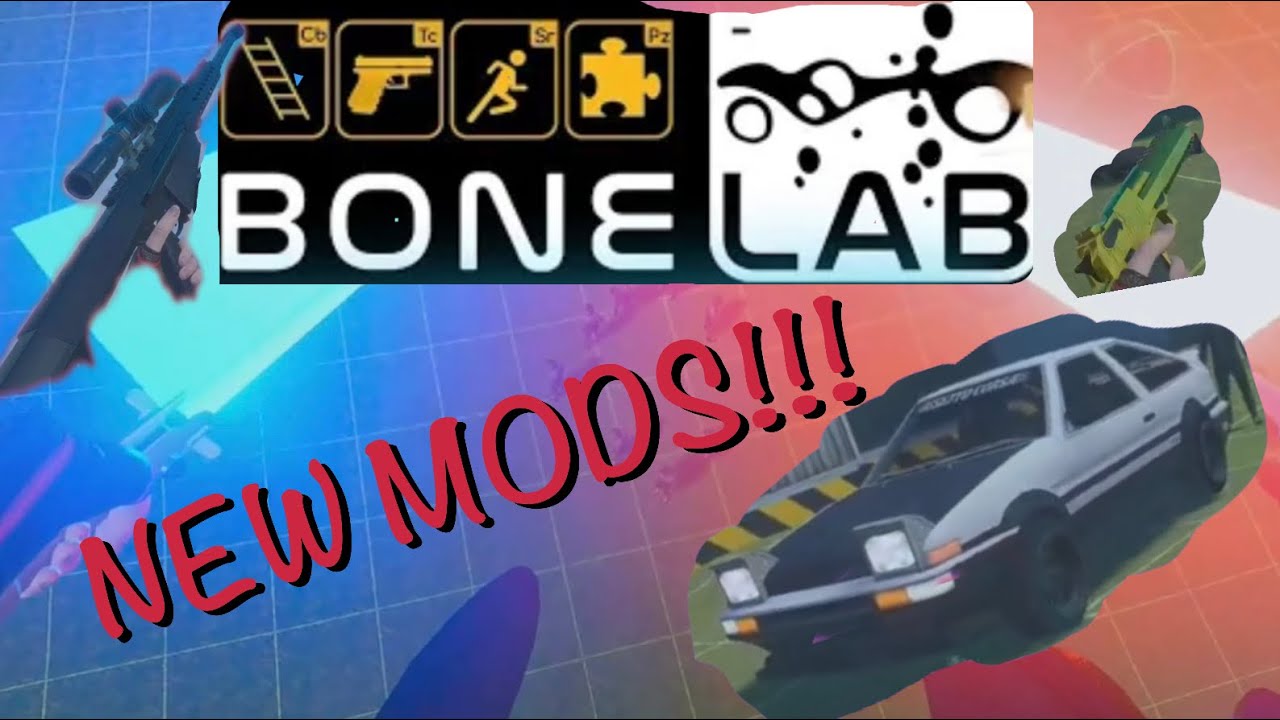 I Try Some Awesome New Bonelab Mods Youtube
