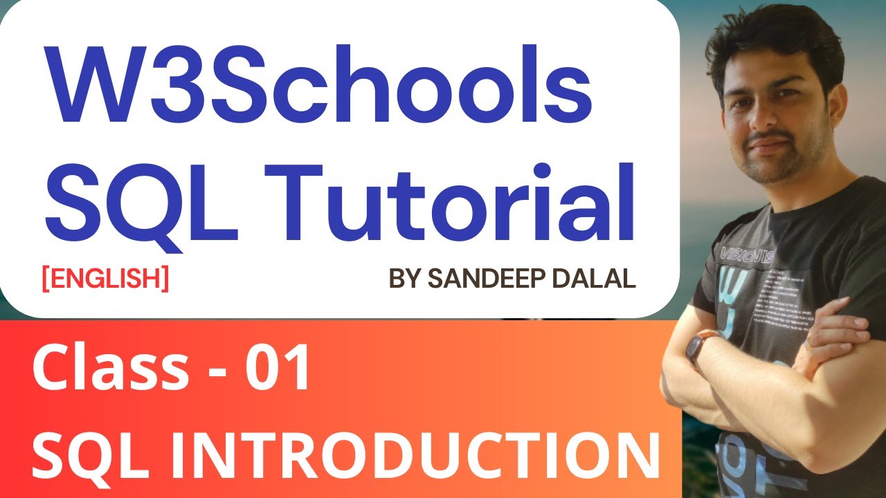 W3schools Sql Tutorial Class 1 W3schools Introduction To Sql In