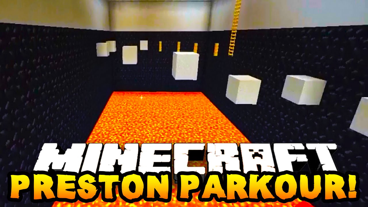Minecraft Prestonplayz Parkour W Preston Woofless Youtube