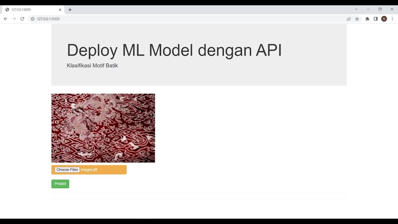 31 Deploy Model Pada Web Server Dengan Fastapi Youtube