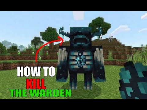 How To Easily Kill The Warden Minecraft Youtube