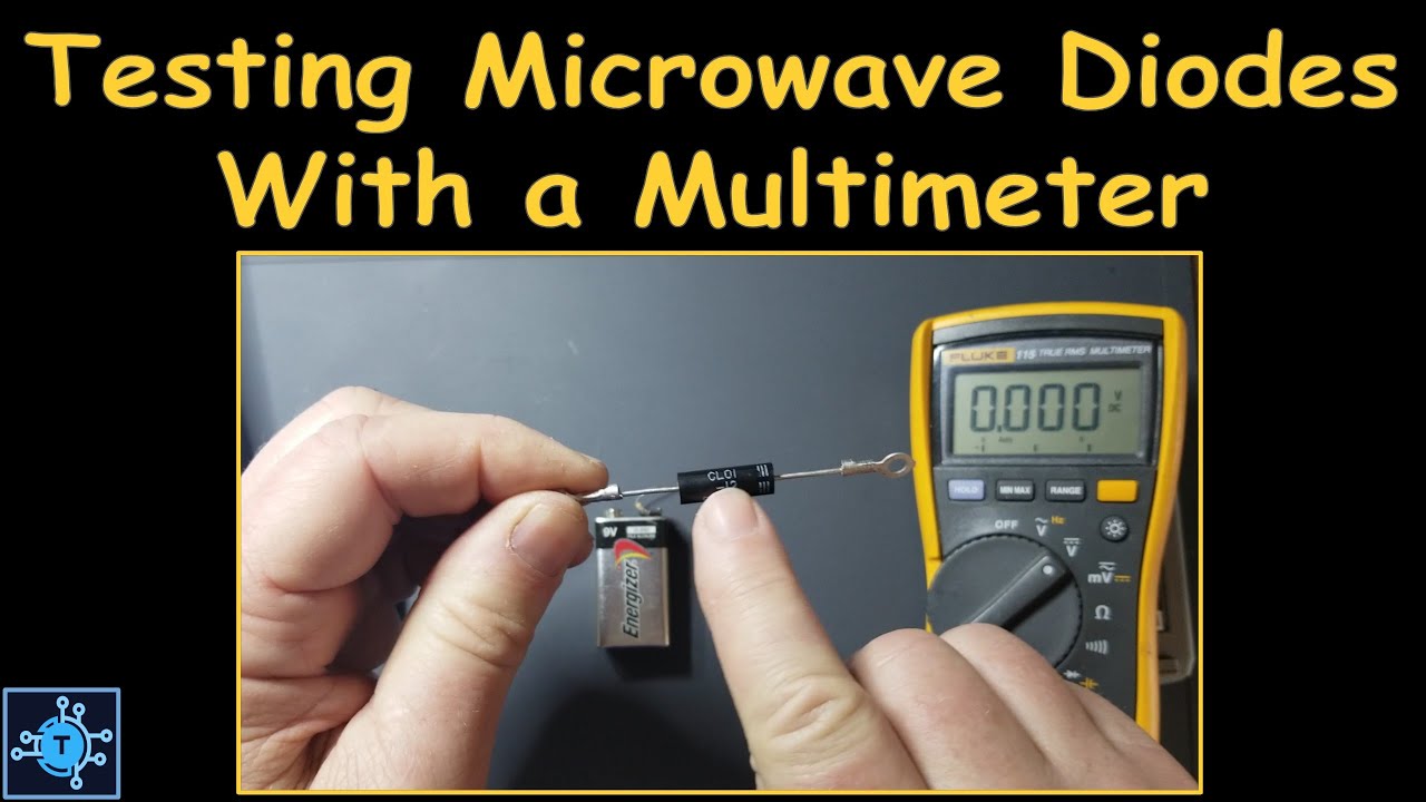 81 Testing Microwave Diodes With A Multimeter Youtube