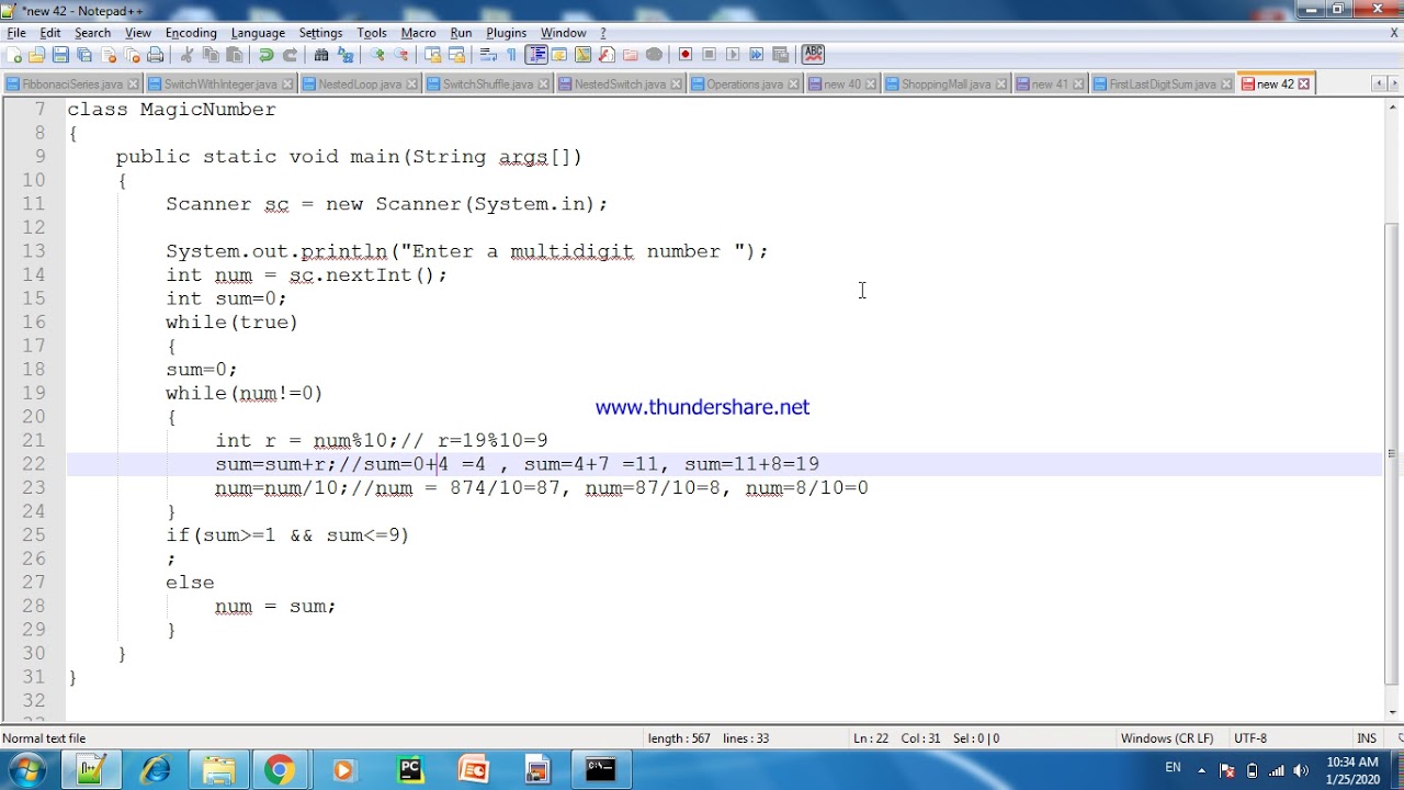 Magic Number In Java Youtube