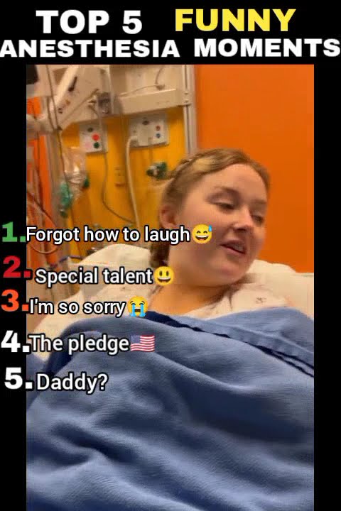 Top 5 Funny Anesthesia Moments Shorts Youtube
