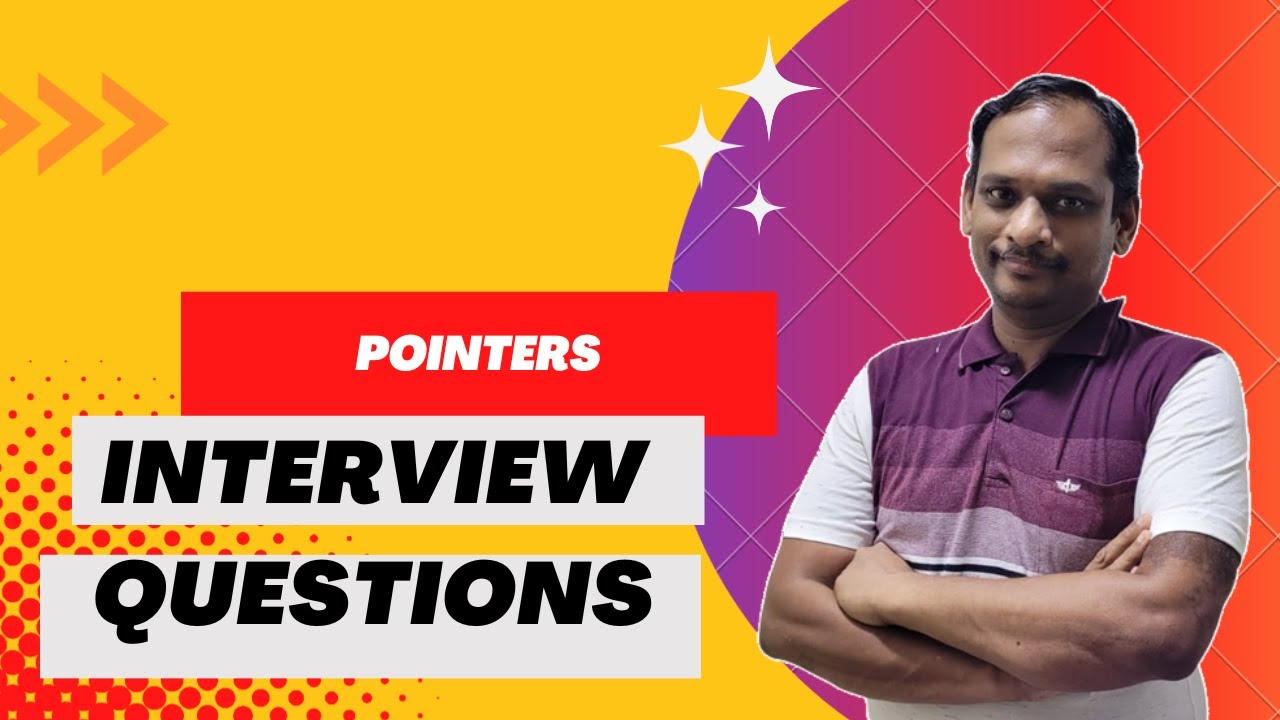 C Pointers Interview Questions Hands On Explanation Youtube