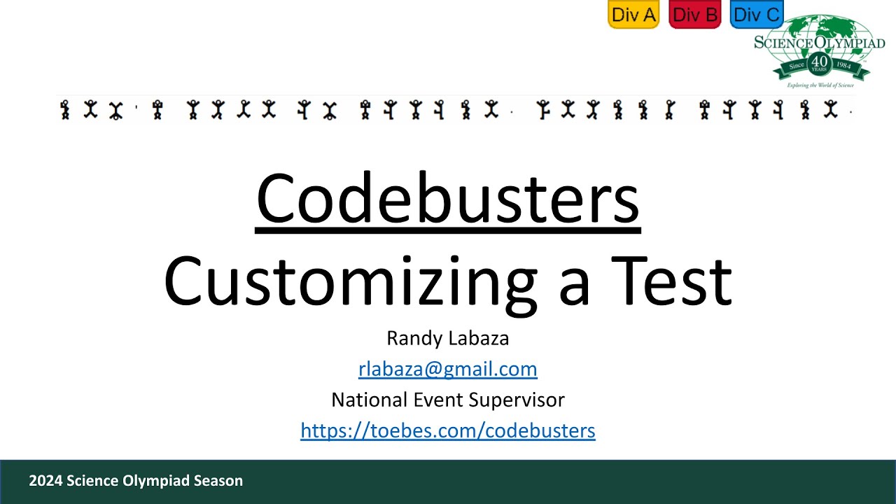 Codebusters Customizing The Score Sheet Youtube